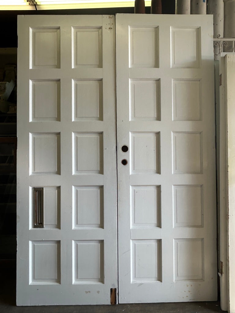 10-Panel Door Pair (FDP-177) – Pasadena Architectural Salvage