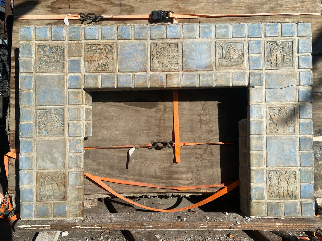 Batchelder fireplace surround (FS-4) – Pasadena Architectural Salvage